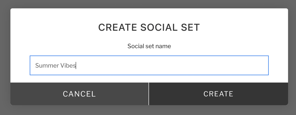 How to Manage Your Social Sets