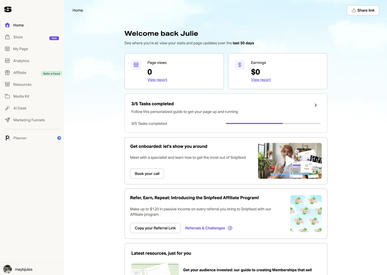 What is Snipfeed and How does it work?